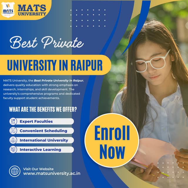 MATS University - Best Private University in Raipur | PDF