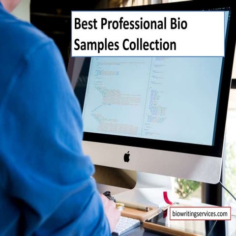 Best Professional Bio Samples Collection | PPT