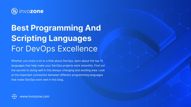 Best Programming And Scripting Languages For Devops Excellence Ppt