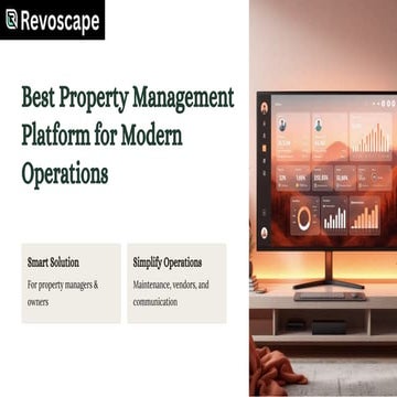 Best Property Management Platform for Modern Operations | PDF