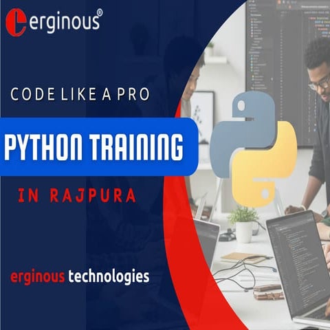 Best Python Course in Rajpura with Certification & Projects|Erginous Technologies.pdf