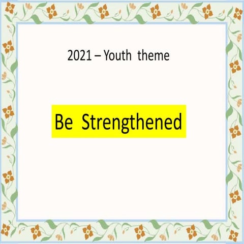 BE STRENGTHENED.pptx