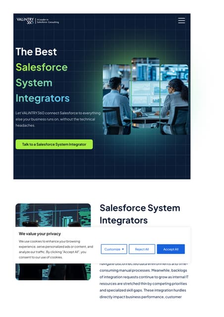 Zoom and Salesforce Integration - VALiNTRY360 | PPTX