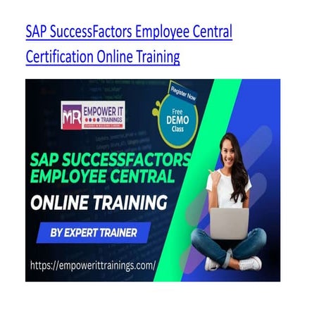 SAP SuccessFactors Employee Central Certification Online Training | PPT ...