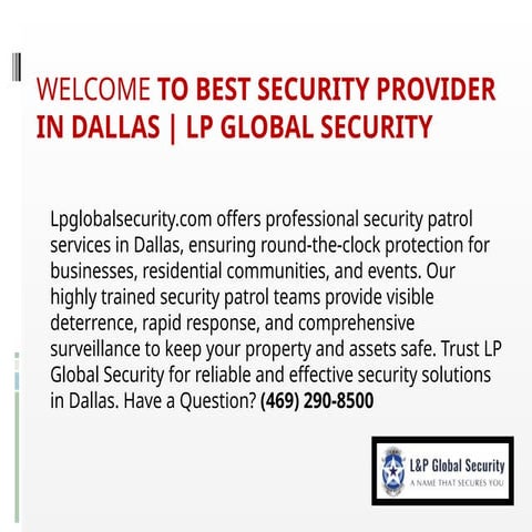Dallas Private Security Guard Service ppt.pptx