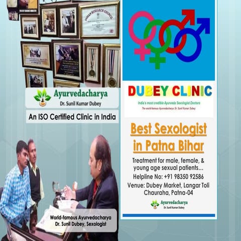 Accredited Best Sexologist in Patna Bihar | Dr. Sunil Dubey | PDF