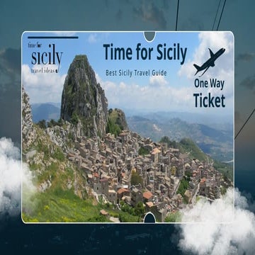 Best Sicily Travel Guide | Time for Sicily | PPTX