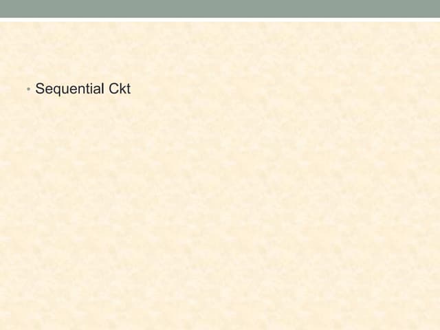 Flipflops and Excitation tables of flipflops | PPT