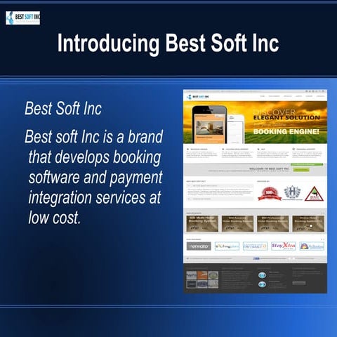 Web booking script from best soft inc | PPT