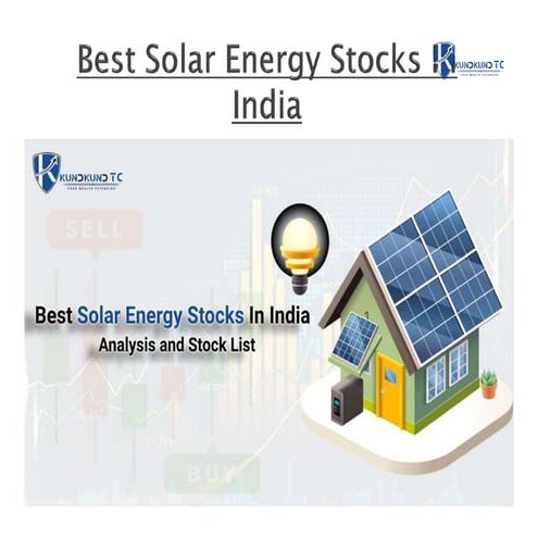 Best Solar Energy Stocks In India in 2024 | PPT