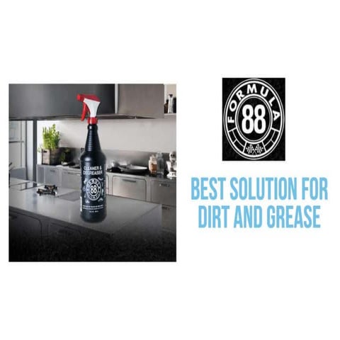 Industrial Cleaner Degreaser – Formula88 | PPTX