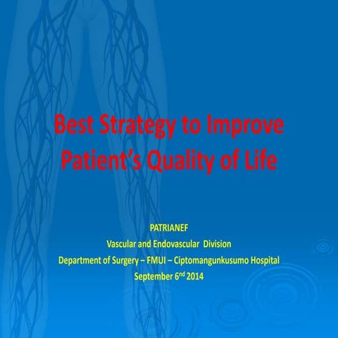 Best strategy to improve patients quality of life | PDF