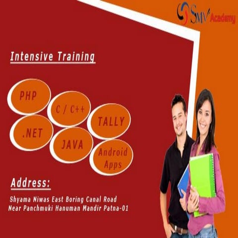 Summer internship training institute in patna:-SMV Academy | PPT