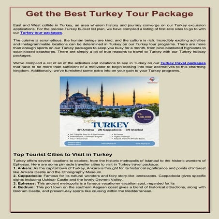 Explore the Best of Turkey with a 7 Days 6 Nights Tour Package (1).pdf