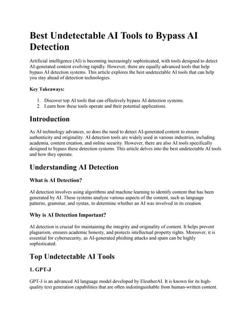 Harnessing Artificial Intelligence (AI) for Academic Writing | PDF