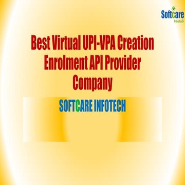 Best UPI API Provider Company in india.pptx