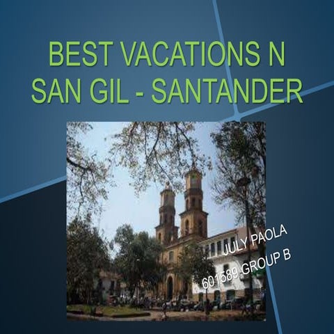 Best vacations in san gil santander | PPTX | Extreme Sports | Sports