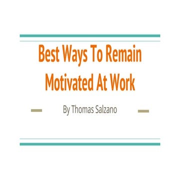 Motivation Vs Manipulation | PPT