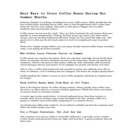 ALL ABOUT COFFEE | PDF