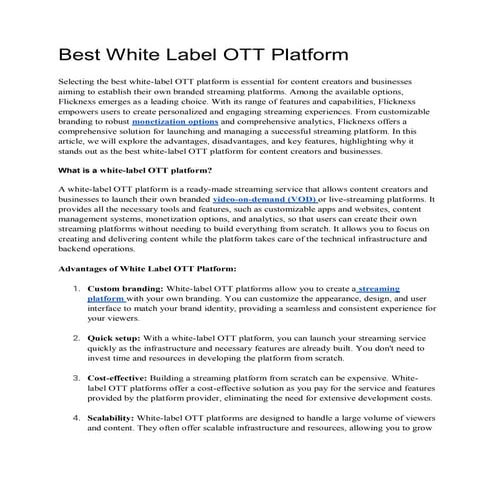 Best White Label OTT Platform.pdf