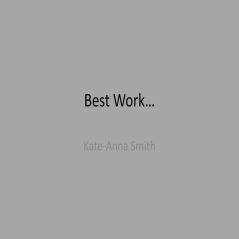 Best work for printing | PPT
