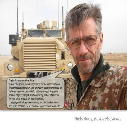 Bestyrelsespræsentation, Niels Buus | PPTX