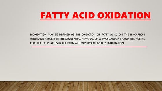 Lecture 3- Oxidation of saturated fatty acids.pptx