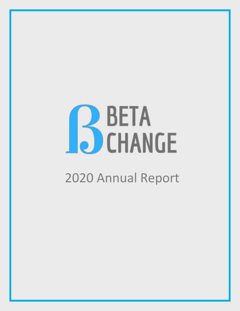 Beta Change 2019 report | PDF