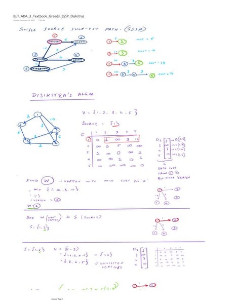Multistage graph using dynamic programming Multistage graph using dynamic programming