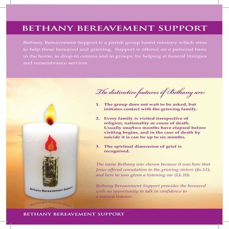 Bethany Bereavement NI | PDF