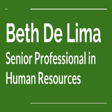 Beth de lima | PPTX