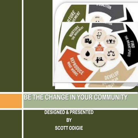 Be the change in your community | PPT