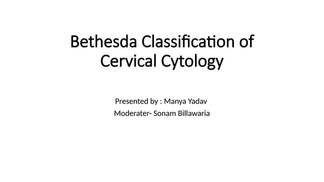 Atlas on bethesda system for reporting cervical cytology | PDF