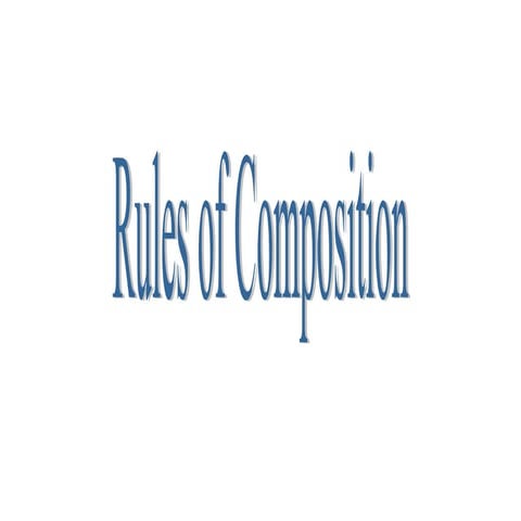 Beth rules of composition | PPT