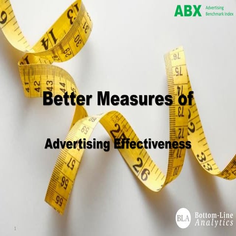 Better Ad Effectiveness Measurement for Life Insurance | PPT