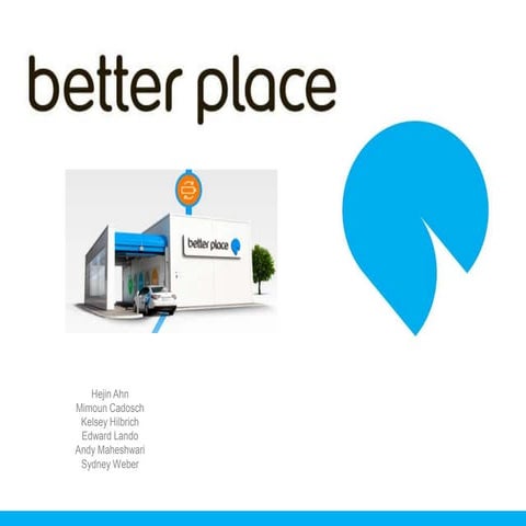Better Place final Presentation | PPTX