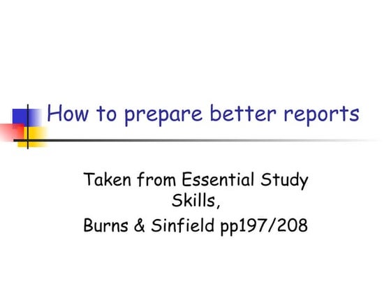 Difference between report and article | PPT