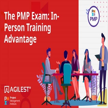 Better results from PMP Training. In-Person Training Advantage | PPT
