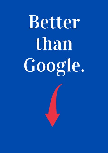 Better than Google. | PDF | Search | Internet