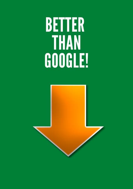 Better than google | PDF