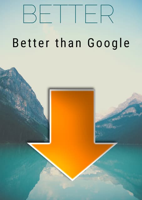 Better than google | PDF