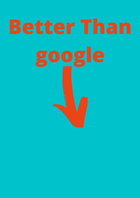 This is Better than Google? (FREE) | PDF