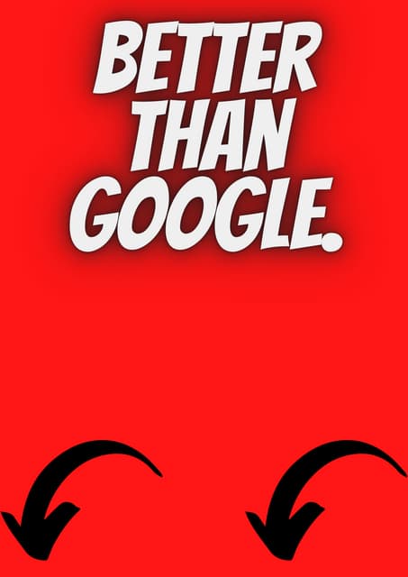 AMAZING !! BETTER THAN GOOGLE !!! | PDF