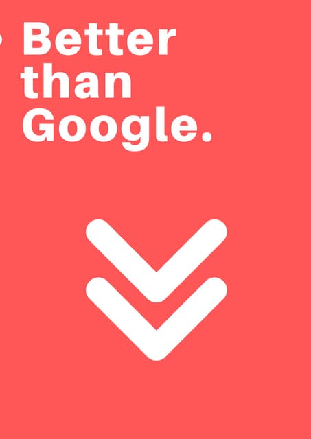 Better than google. | PDF | Search | Internet
