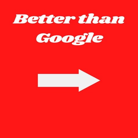 Better than google | PDF