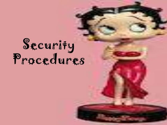 Security Procedures Pdf 9317