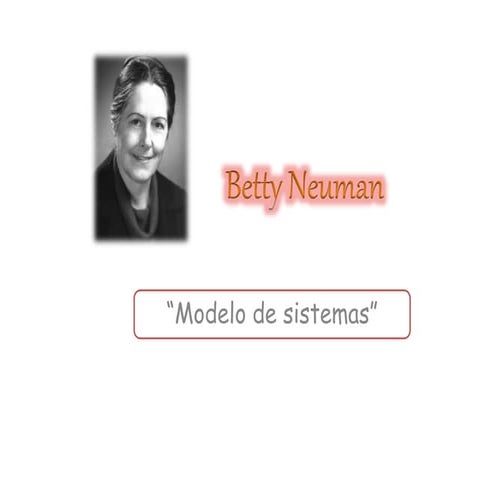Betty neuman | PPTX