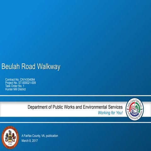 Beulah Road Walkway | PPT