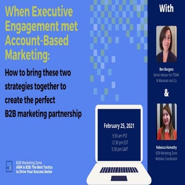 When Executive Engagement met Account-Based Marketing | PDF
