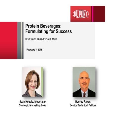 Protein Beverages: Formulating for Success | PDF